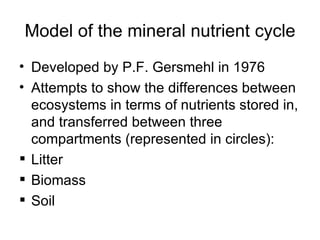 Nutrient Cycle | PPT