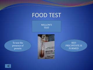 Nutrient content in food | PPTX