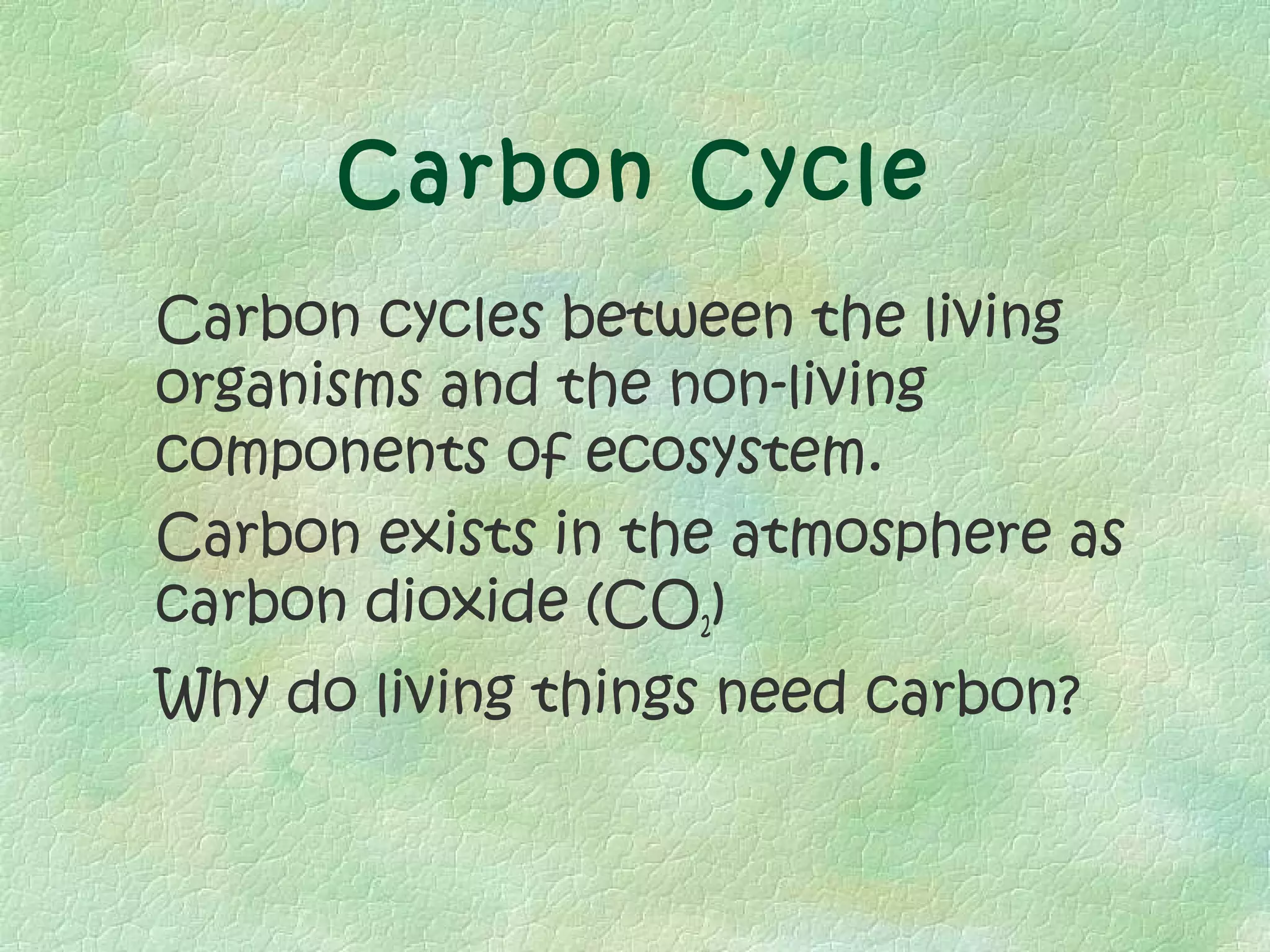 Nutrient cycles presentation | PPT