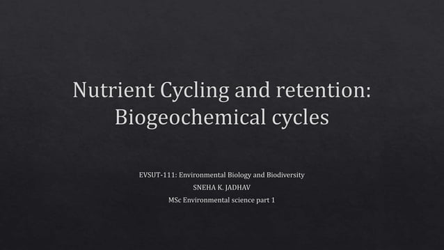 Nutrient Cycling and retention.pptx