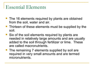 Nutrient deficiency in plants | PPT