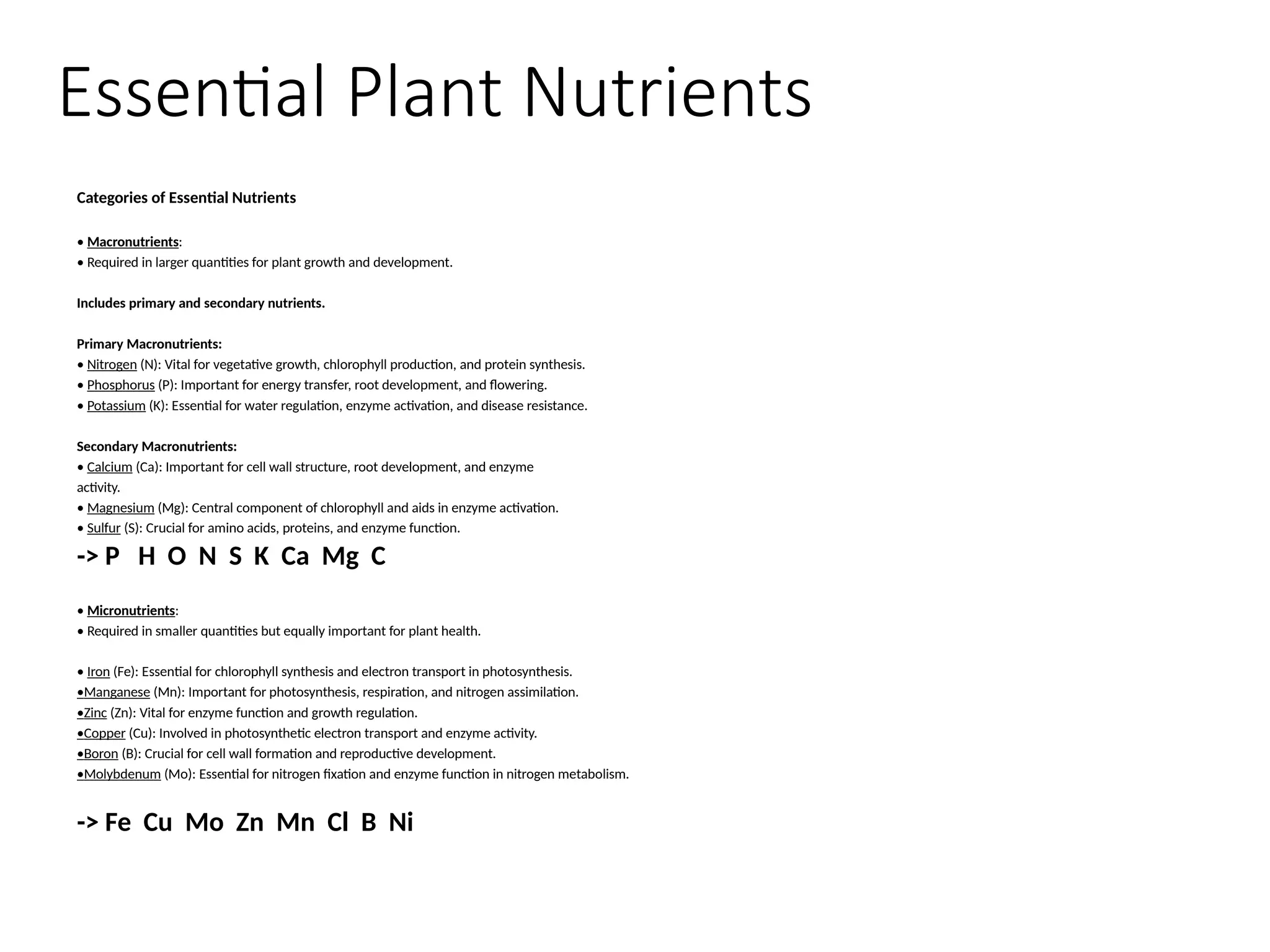 Nutrient deficiency and symptoms in plants | PPT