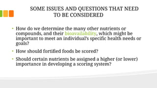 Nutrient Density health and nutrition perspective | PPTX