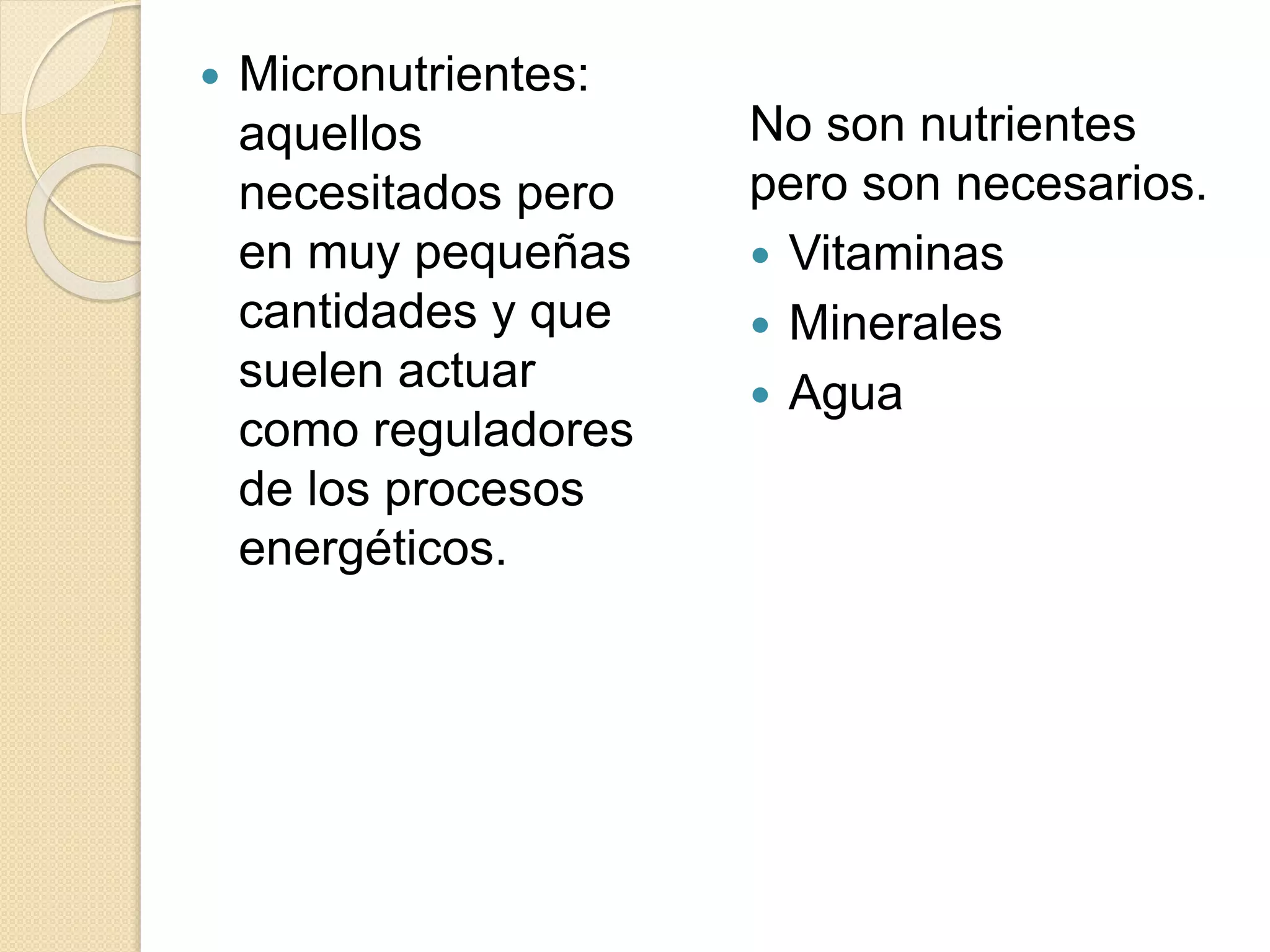 Nutrientes | PPT