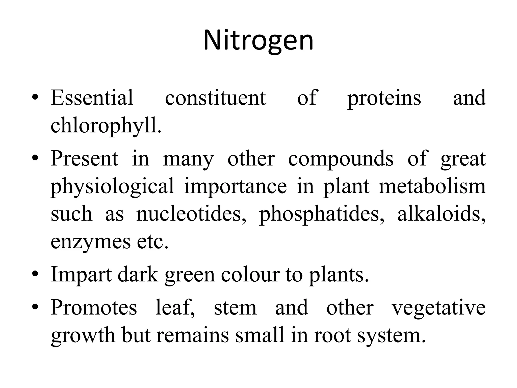 Nutrient functions in plants Nutrient functions in plants | PPT