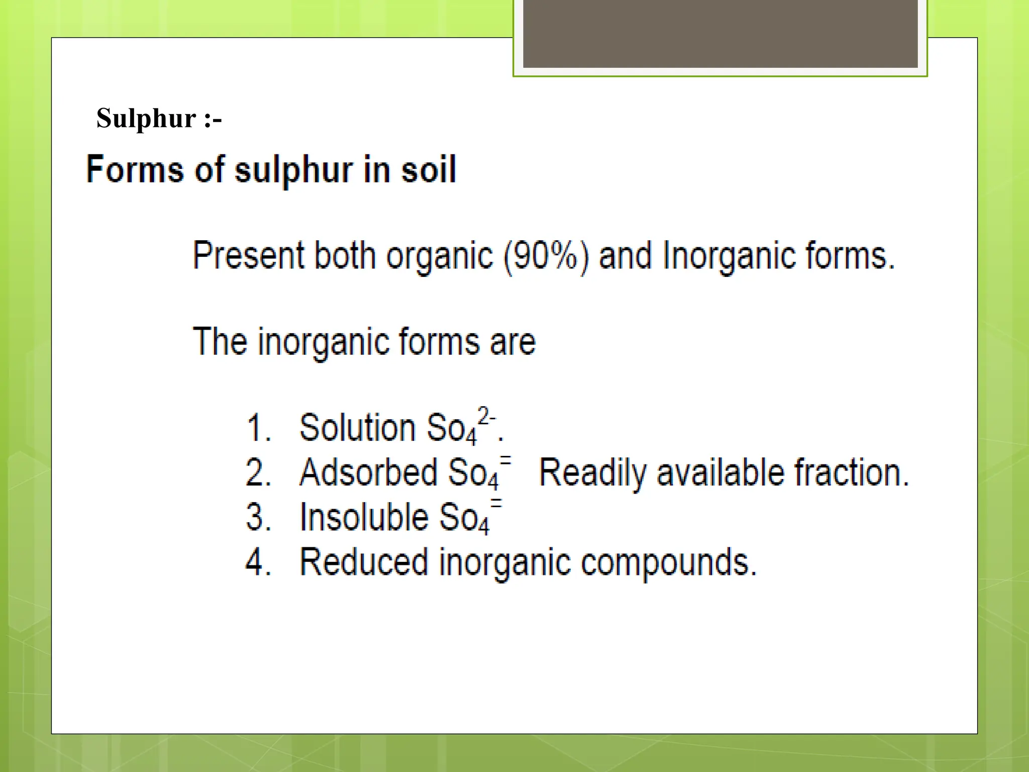 Nutrient Movement in Soils- Nutrient Absorption By Plants Mechanistic ...