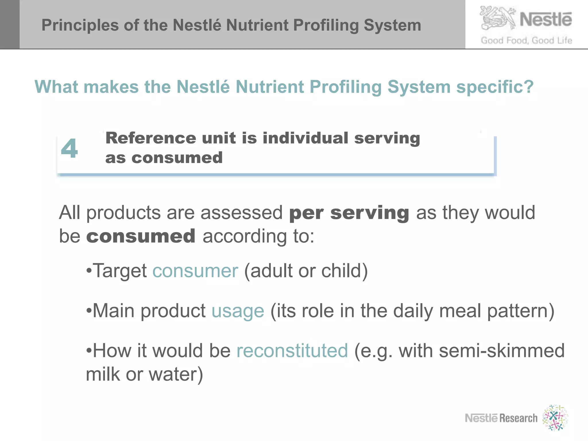 Nutrient Profiling 2012 | PDF