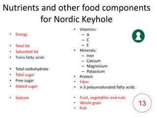 Nutrient Profiling for FOP Labelling_2013 | PDF