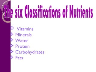 Nutrients | PPT