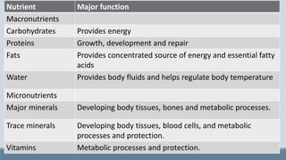 NUTRIENTS - A quick introduction | PPT