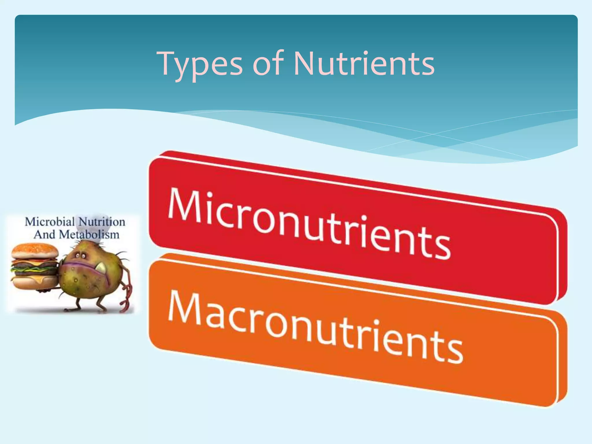 Nutrient requirements in Microorganisms | PPTX