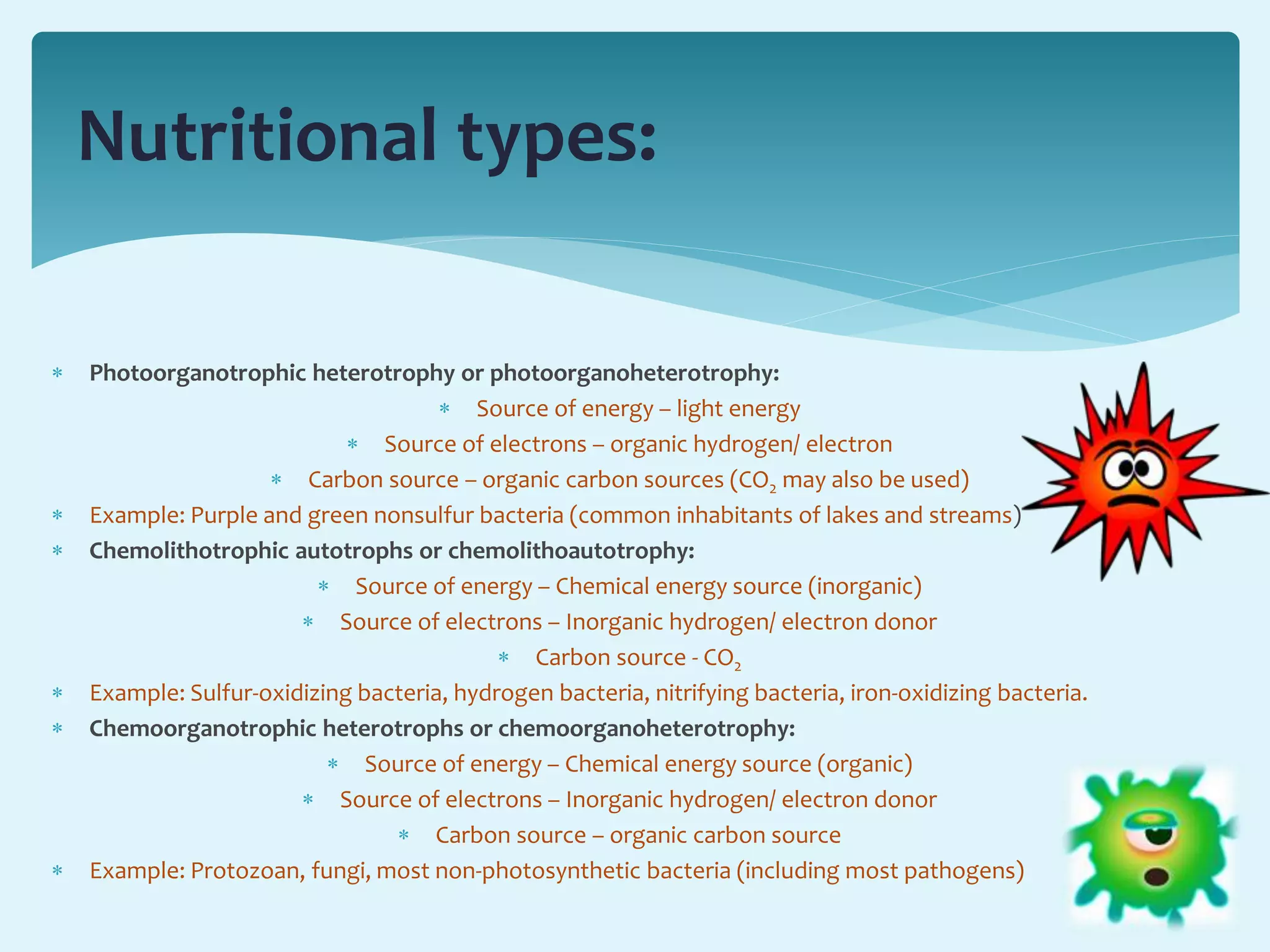 Nutrient requirements in Microorganisms | PPTX