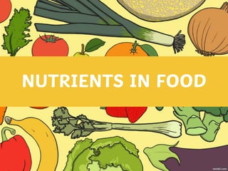nutrients in food in science grade 8 ggg | PDF