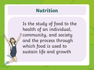 nutrients in food in science grade 8 ggg | PDF