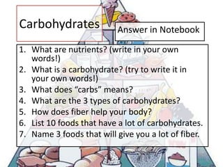 Nutrients 1 student research | PPTX
