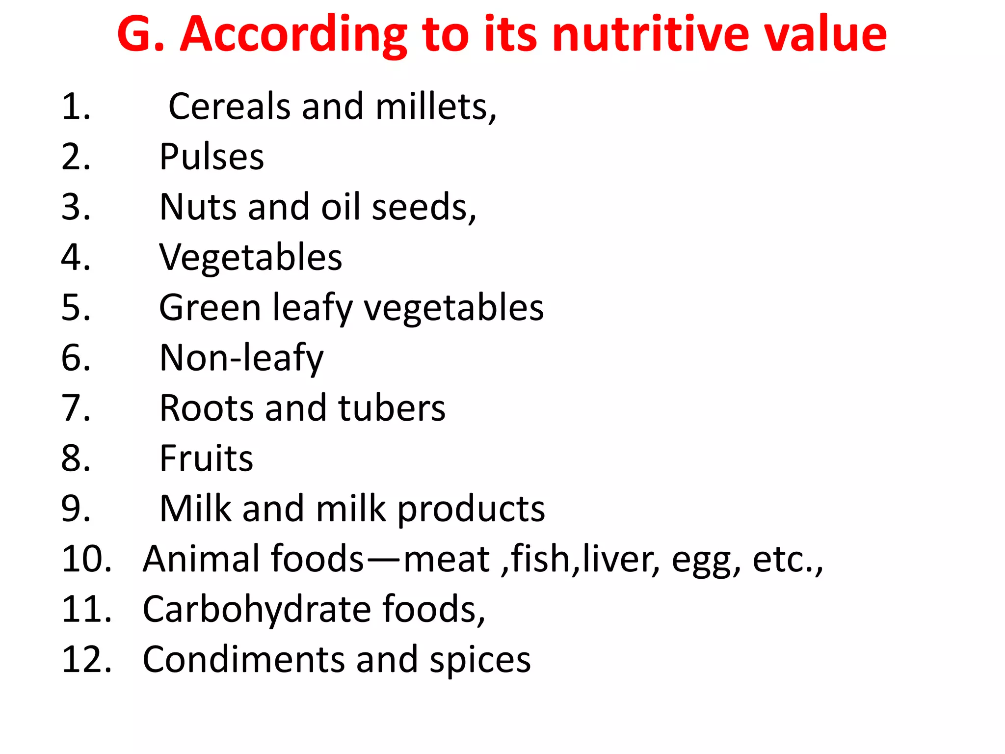 Nutrients classification | PPTX