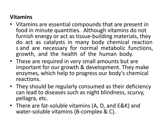 Nutrients classification | PPTX | Healthy Cooking and Eating | Food & Drink