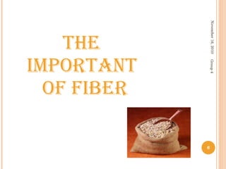 Nutrients (fiber) | PDF