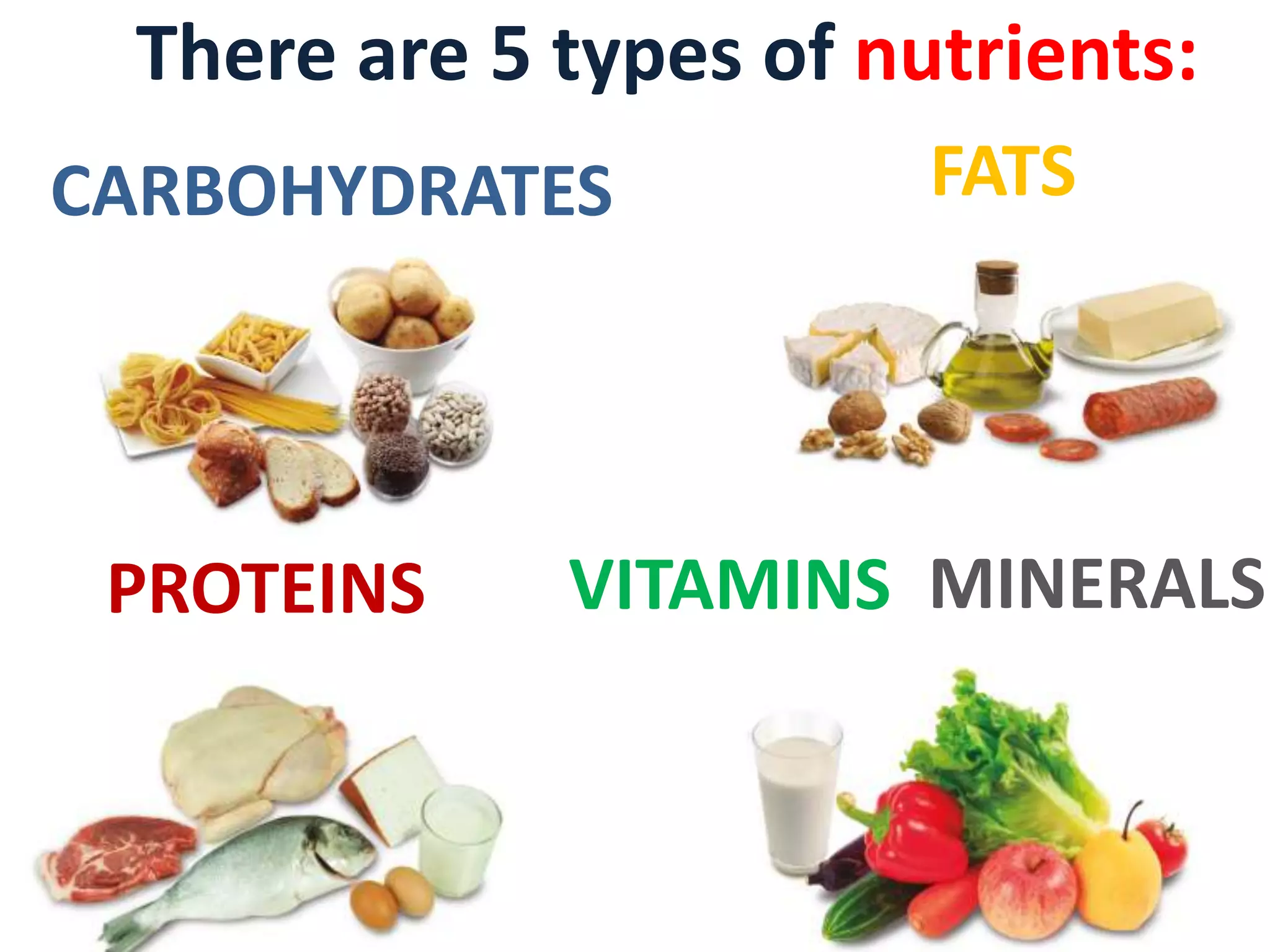 Nutrients in food alejandro | PPTX