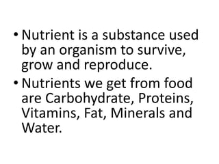 Nutrients | PPTX