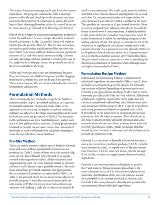 Nutrient solution fotmulation | PDF