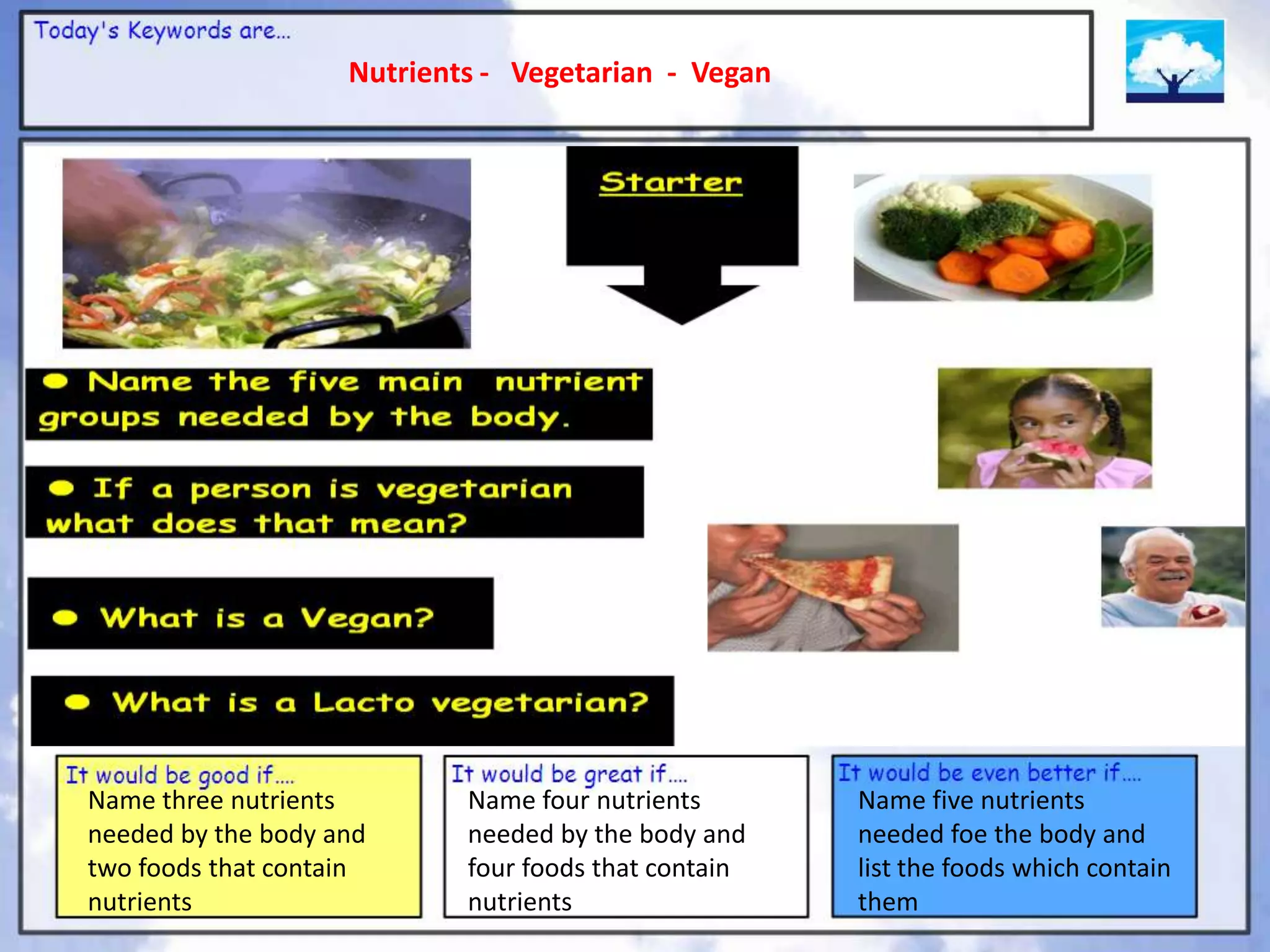 Nutrients power point | PPT