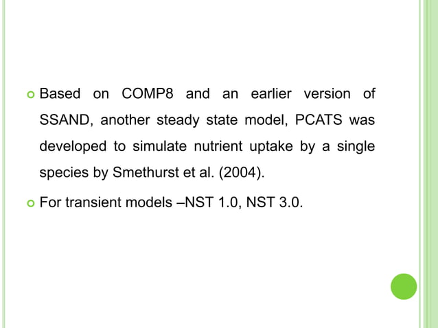 Crop Nutrient uptake models | PPTX | Agriculture | Industries