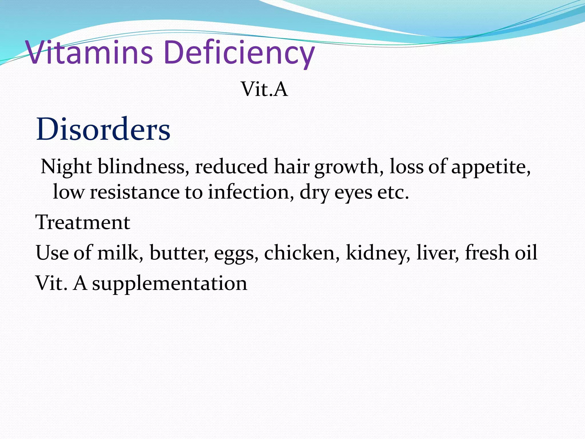 nutritional deficiency disorders in human | PPTX