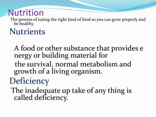 nutritional deficiency disorders in human | PPTX
