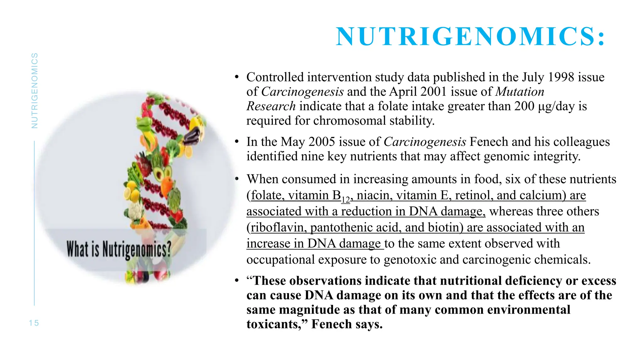 Nutrigenomics | PPTX