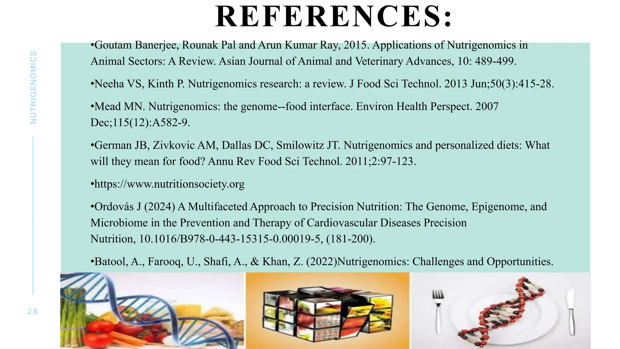 Nutrigenomics | PPTX
