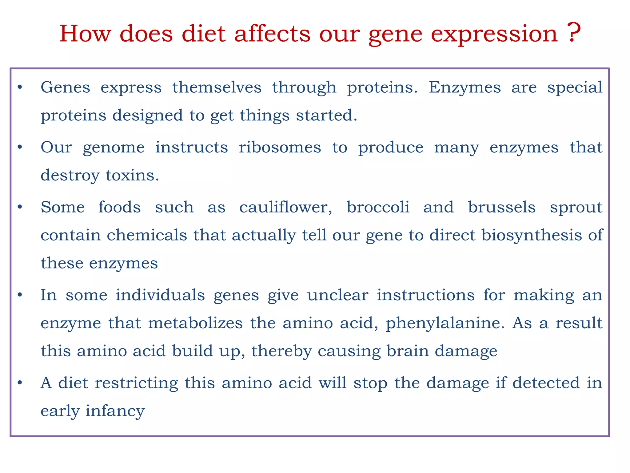 Nutrigenomics | PPTX