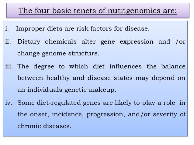 Nutrigenomics