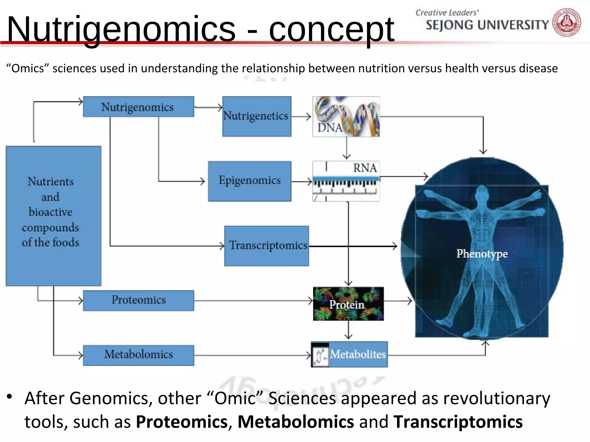 Nutrigenomics | PPT | Food Industry | Industries