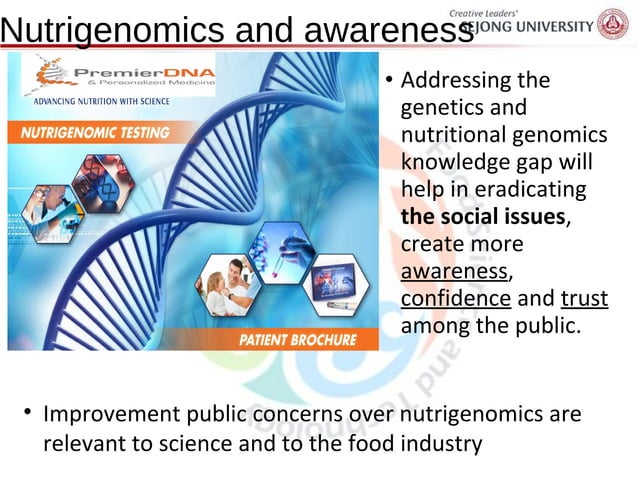 Nutrigenomics | PPT | Food Industry | Industries
