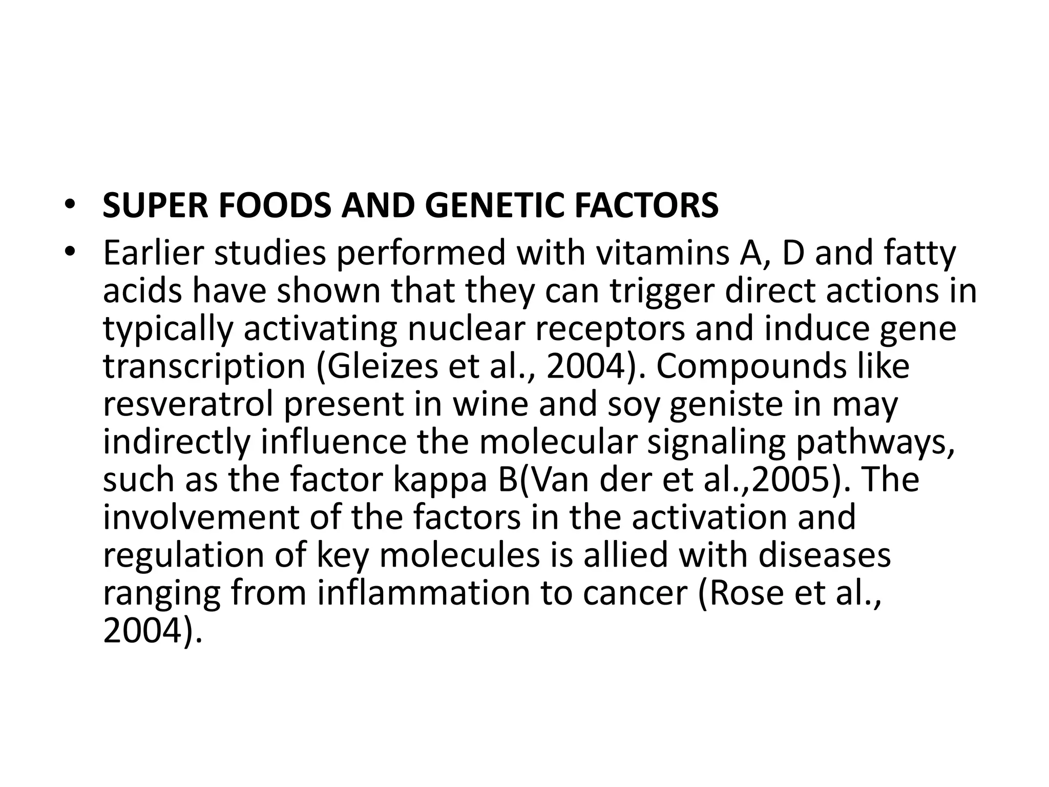 Nutrigenomics | PPTX
