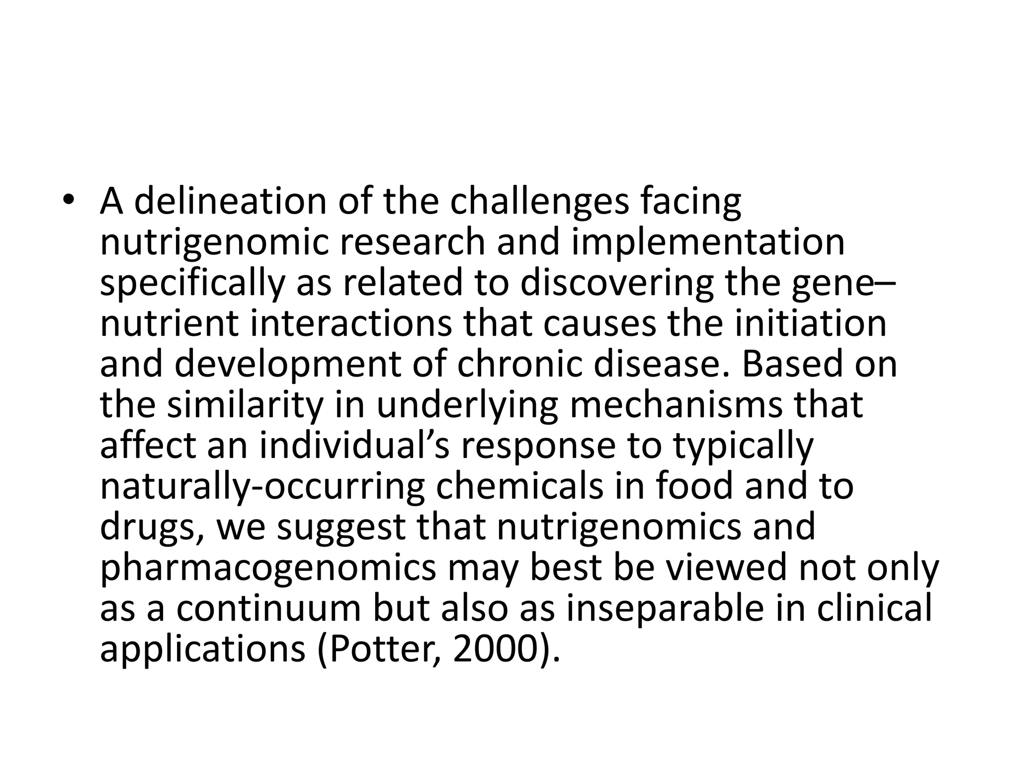 Nutrigenomics | PPTX