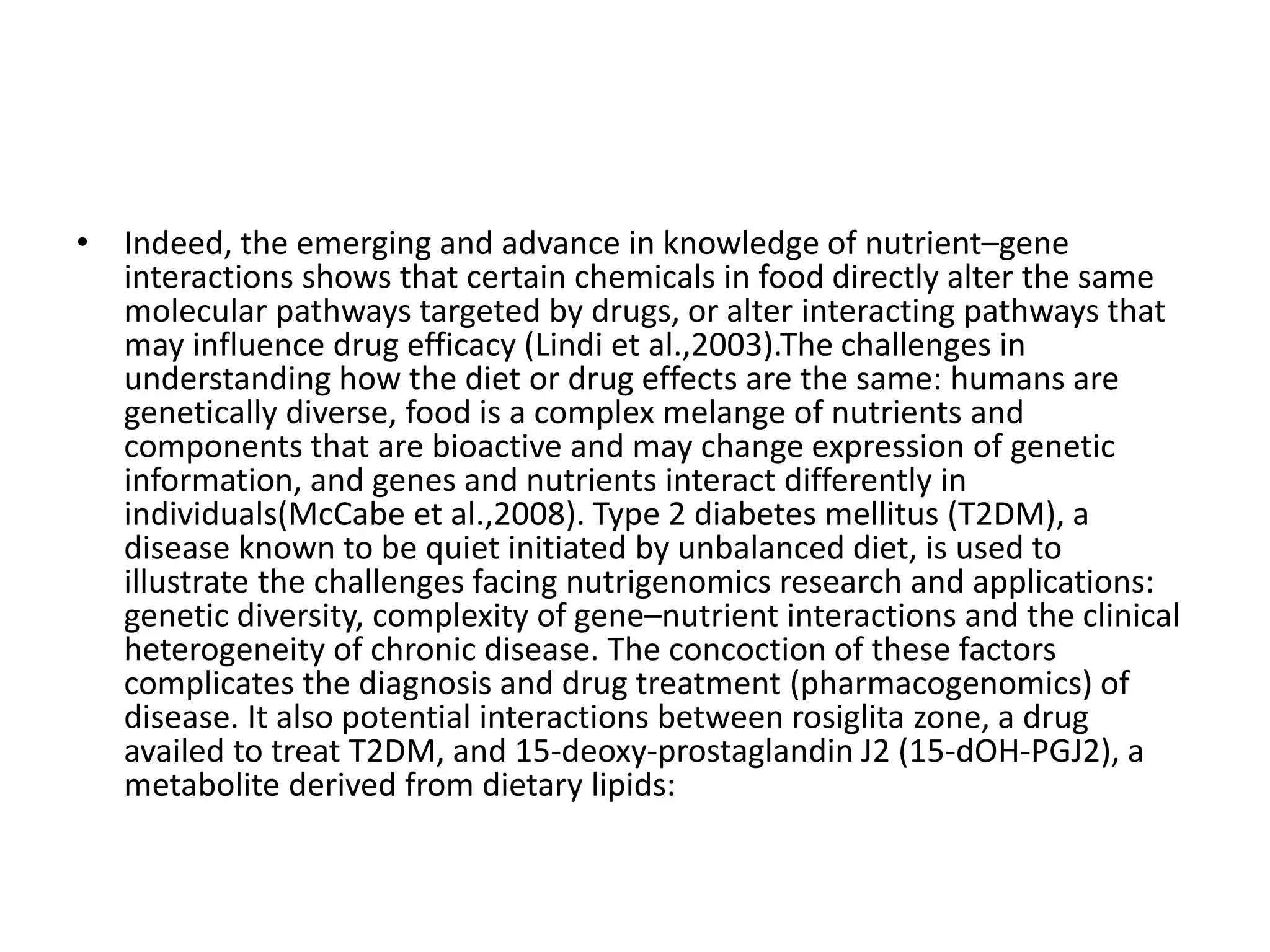 Nutrigenomics | PPTX