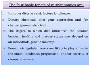 Nutrigenomics | PDF
