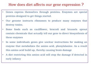 Nutrigenomics | PDF