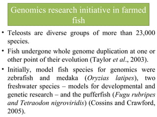 Nutrigenomics imerging face of aquaculture nutrition | PPT