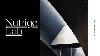 Nutrigo lab(Bodybuilding) | PPT