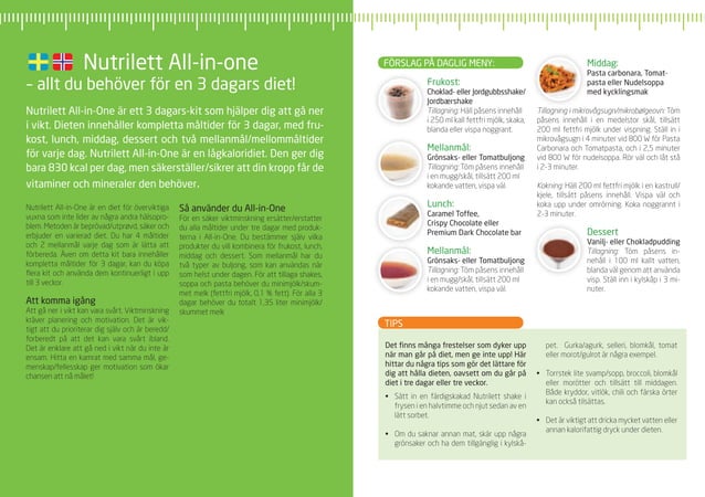 Nutrilett All In One-esite | PDF