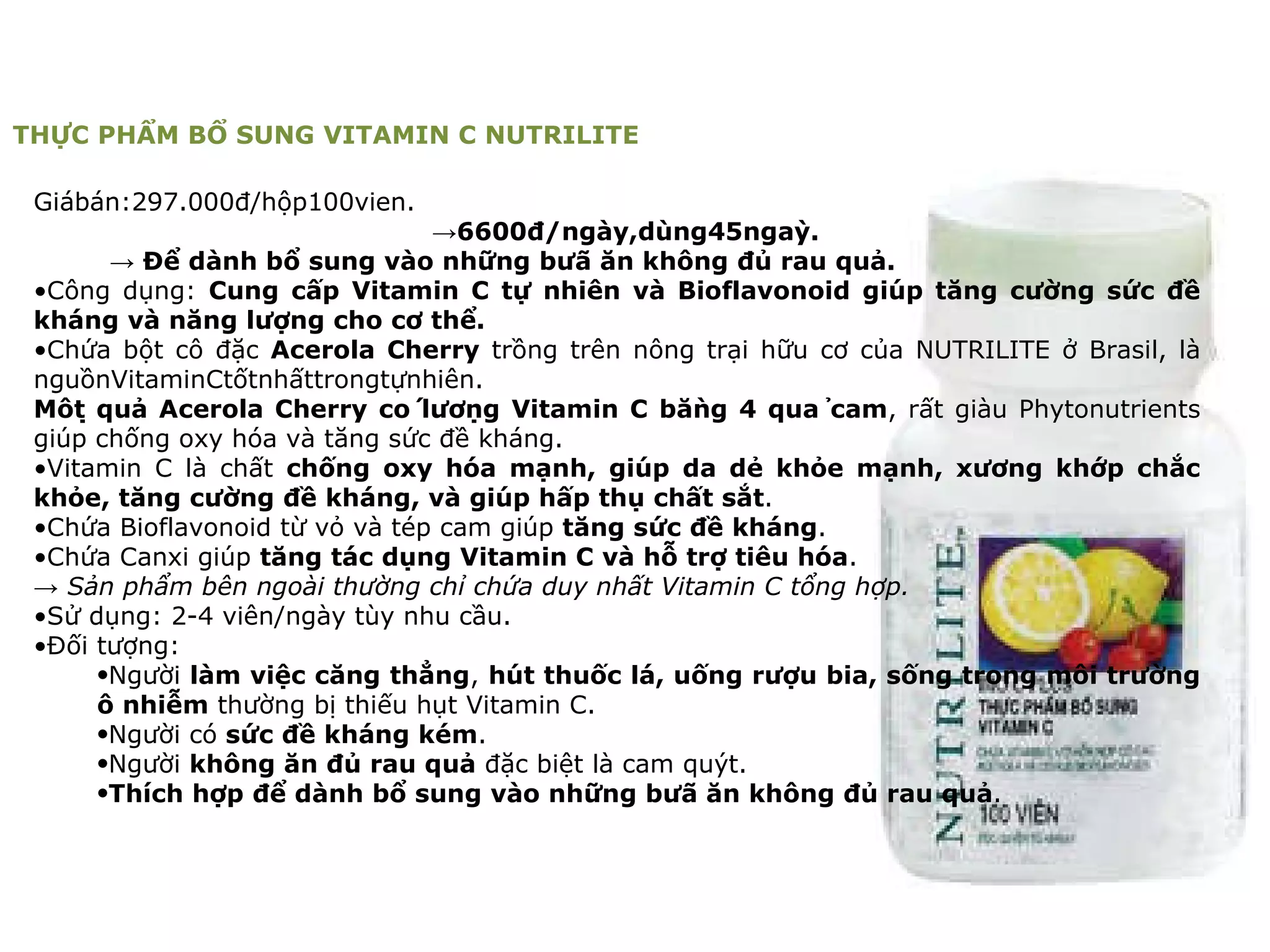 Nutrilite 2 | PPT