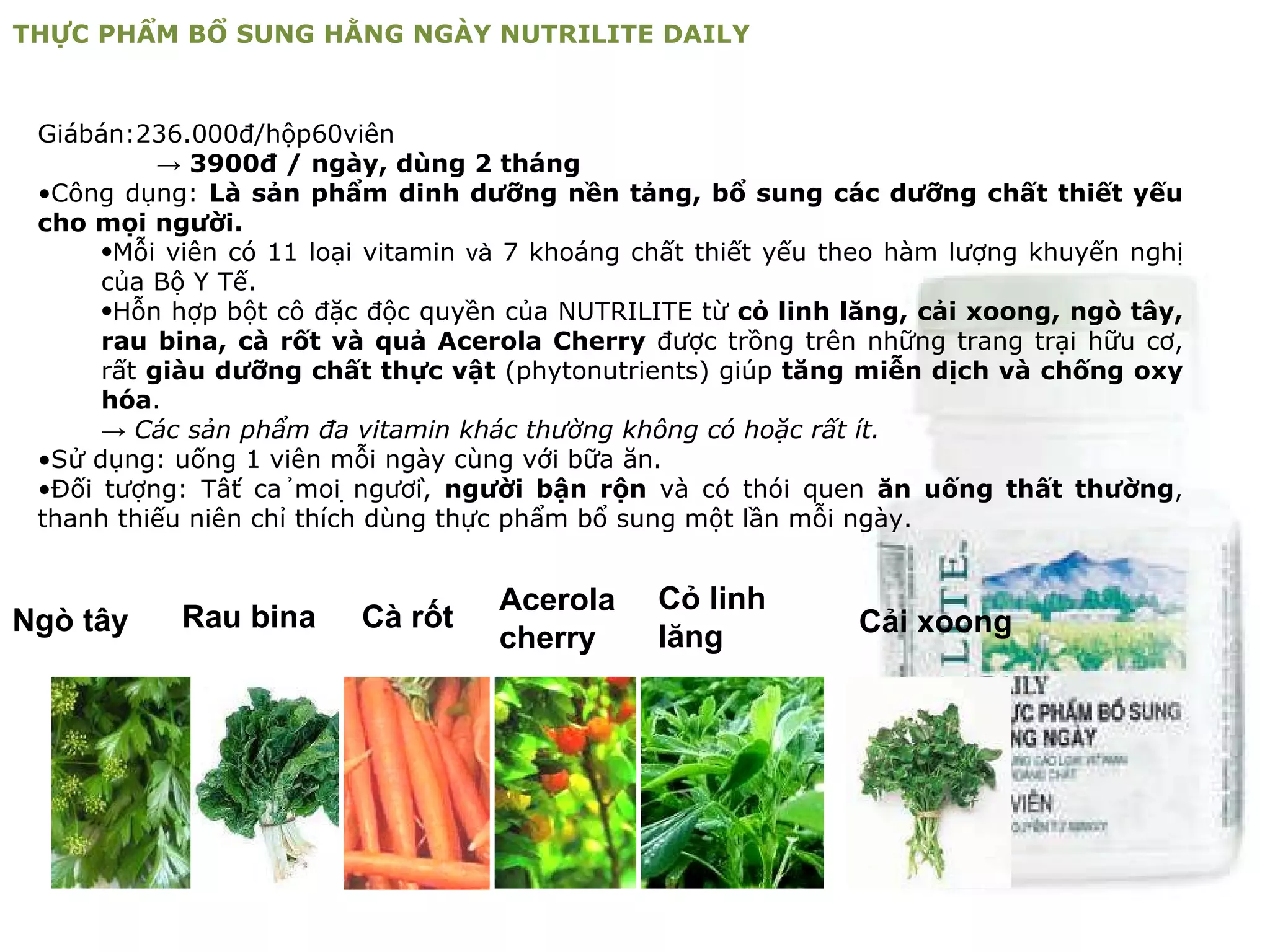 Nutrilite 2 | PPT