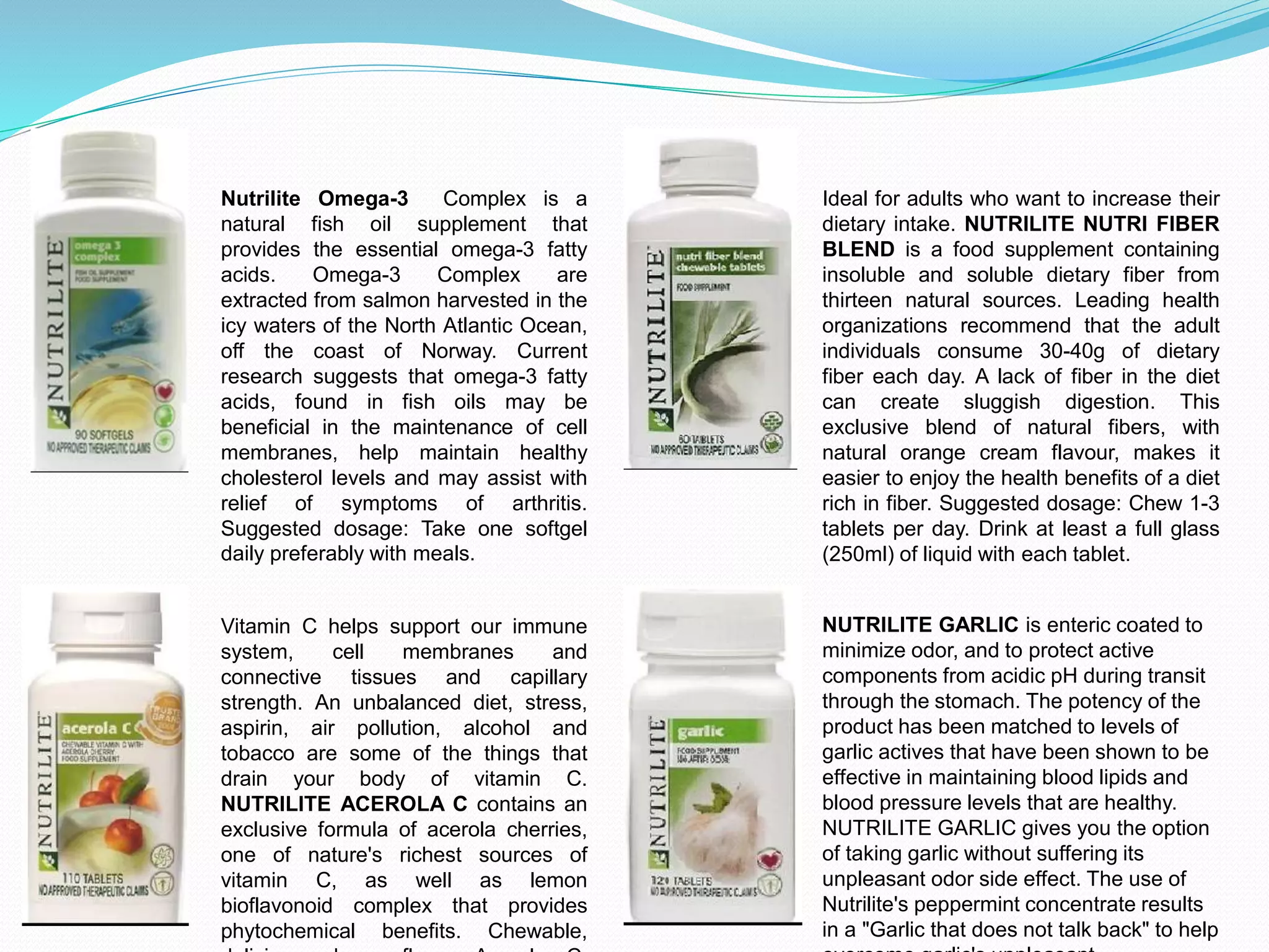 Nutrilite3 | PPTX