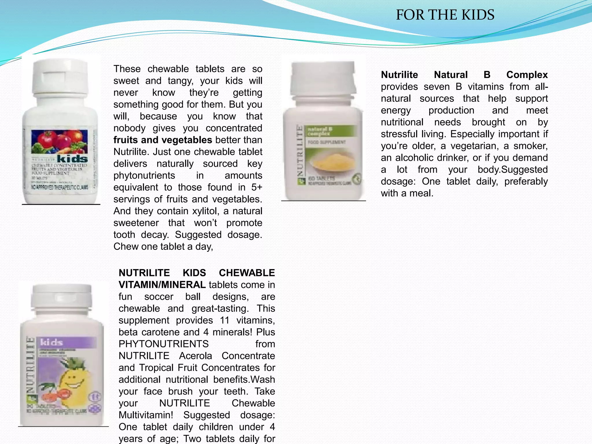 Nutrilite3 | PPTX