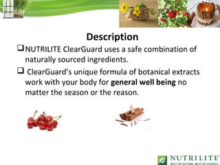 Nutrilite™ Clear Guard (E) | PPT