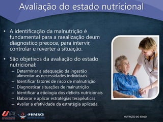 Nutrição do idoso | PPTX