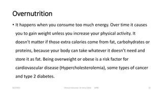 Nutrional assessment & malnutrition | PPTX